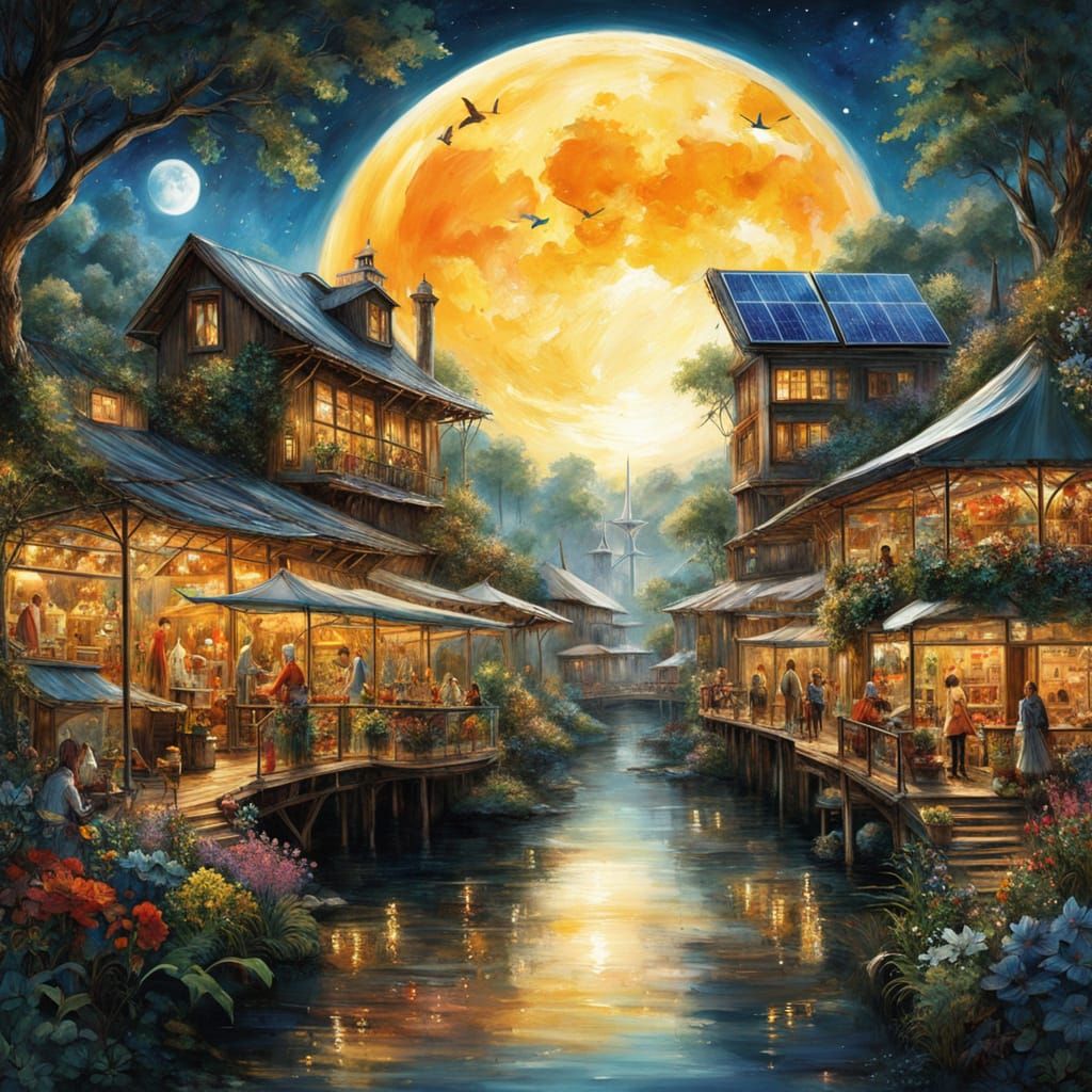 Solarpunk Night Market - Solarpunk Night Market