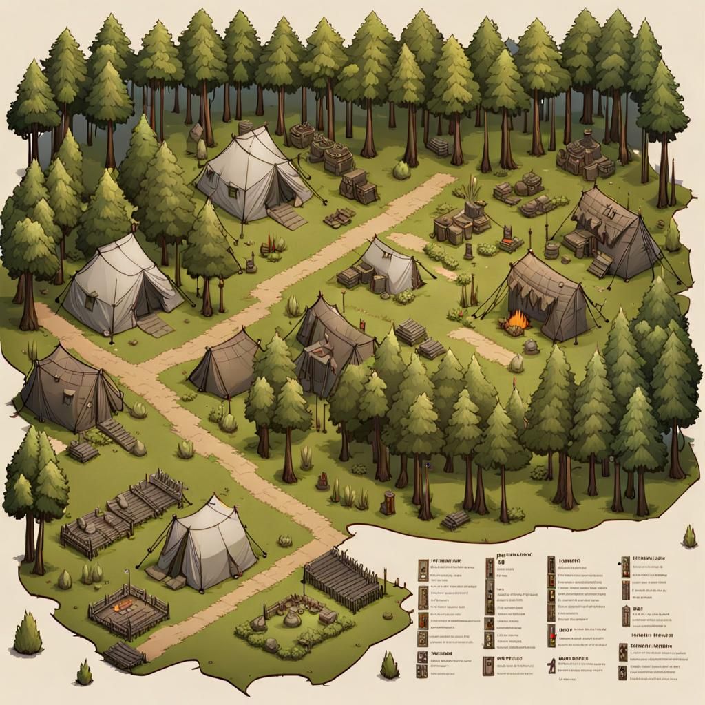 Camp test - AI Generated Artwork - NightCafe Creator