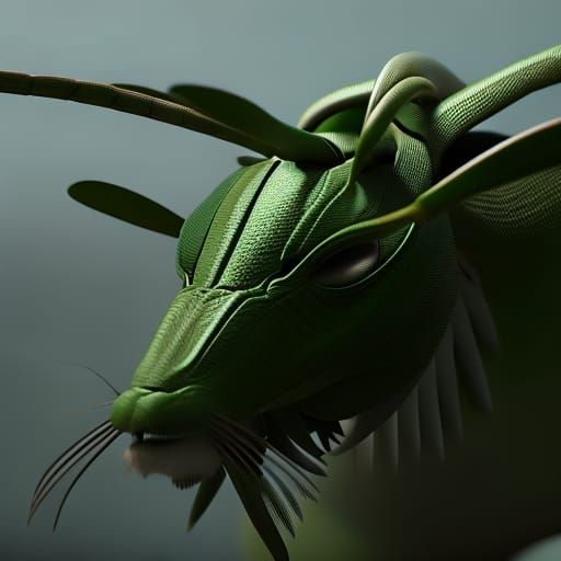 praying mantis evolved into a lion #1 - AI Generated Artwork ...