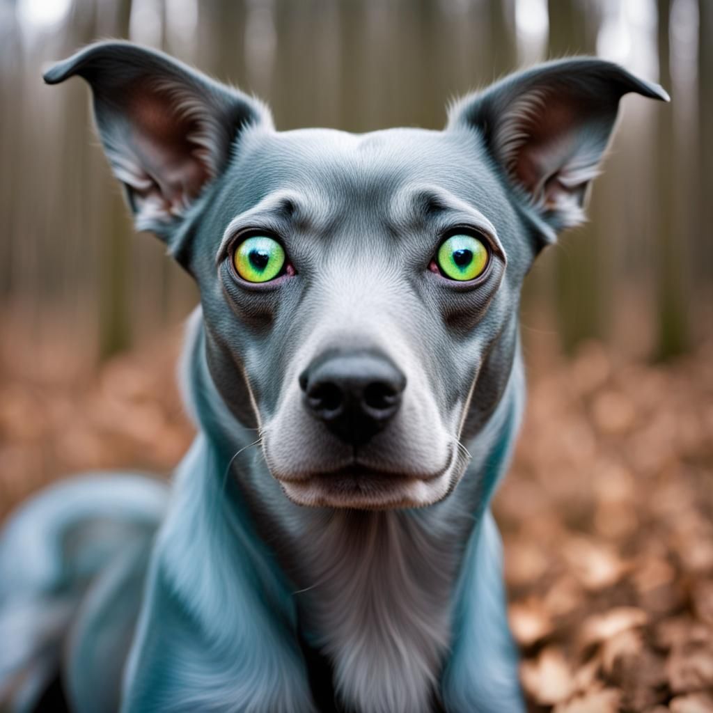 Blink dog - AI Generated Artwork - NightCafe Creator