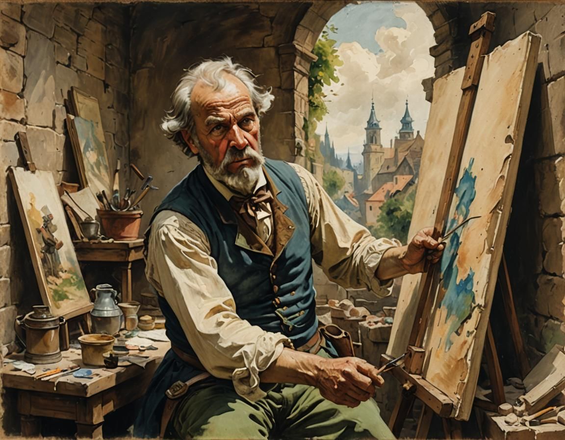 Painter: - AI Generated Artwork - NightCafe Creator