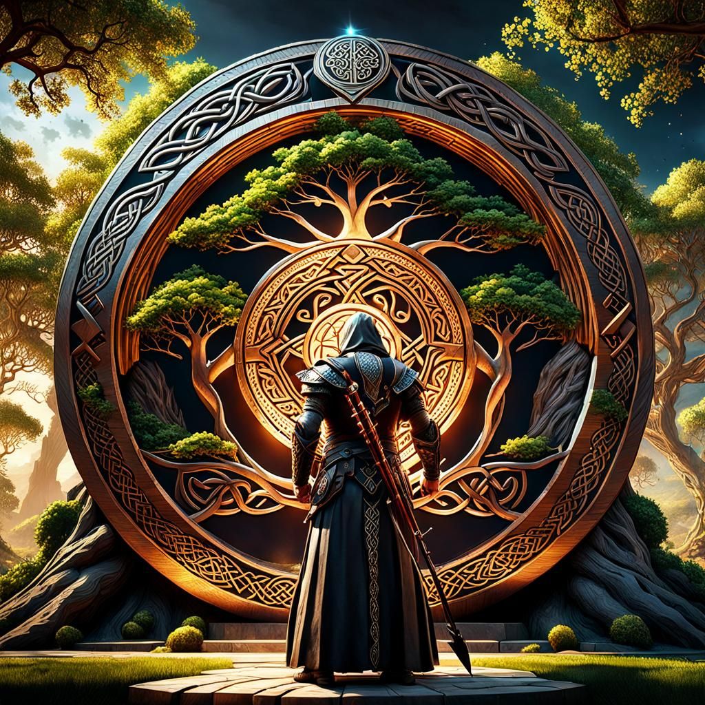 Celtic Mage - AI Generated Artwork - NightCafe Creator