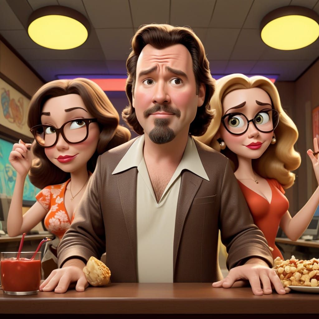 the Big Lebowski cartoon - the Big Lebowski cartoon