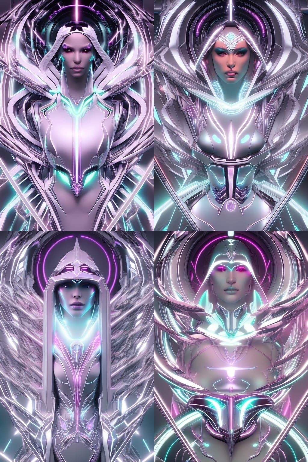 Cyber Goddess Evolved : r/nightcafe