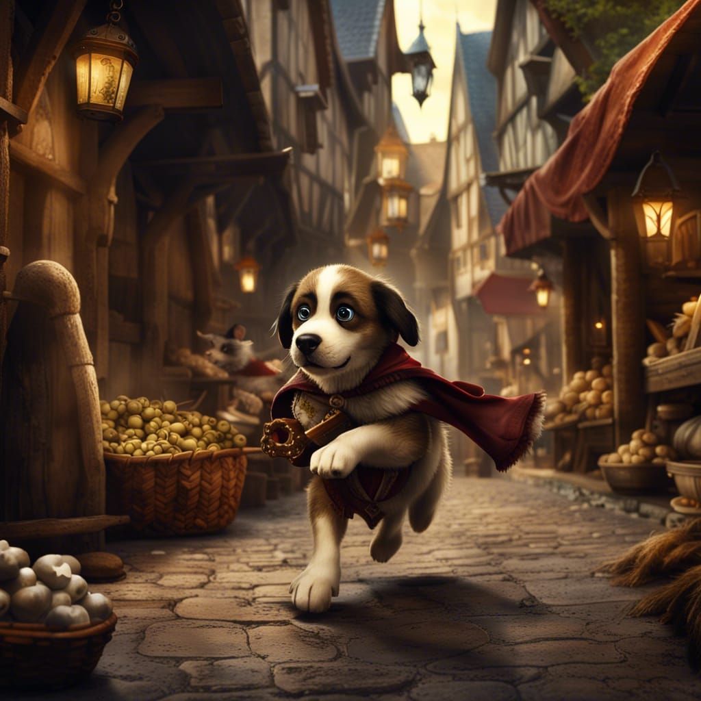 The Adventures of Debbie and Chap - AI Generated Artwork - NightCafe ...