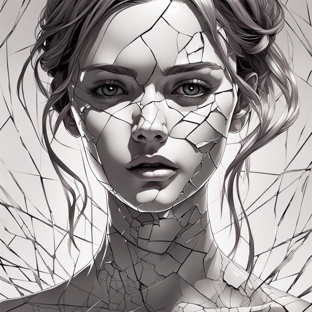 Cracking Under Pressure - AI Generated Artwork - NightCafe Creator