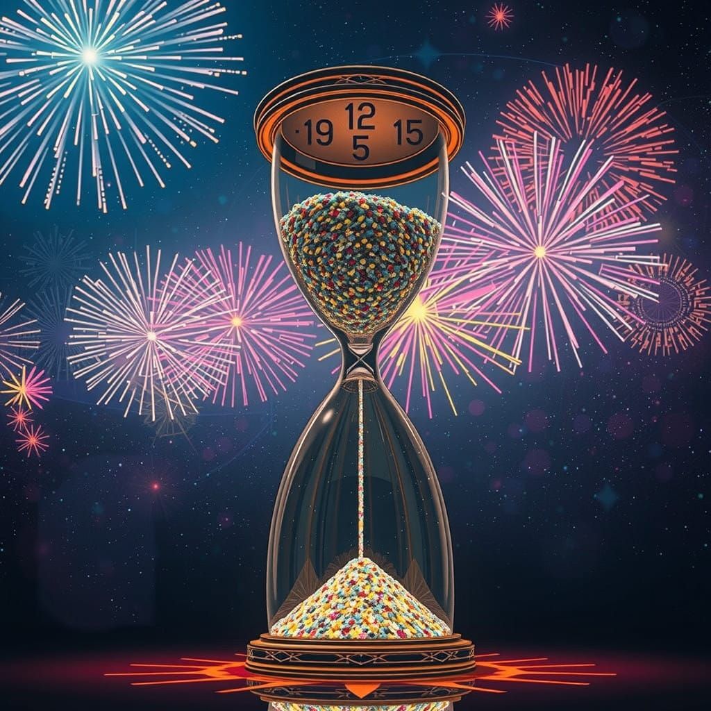 Cosmic Countdown 241230I - Celestial Hourglass Monument Unve...