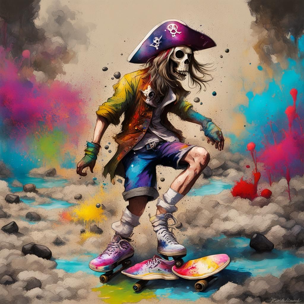 Skeleton - AI Generated Artwork - NightCafe Creator