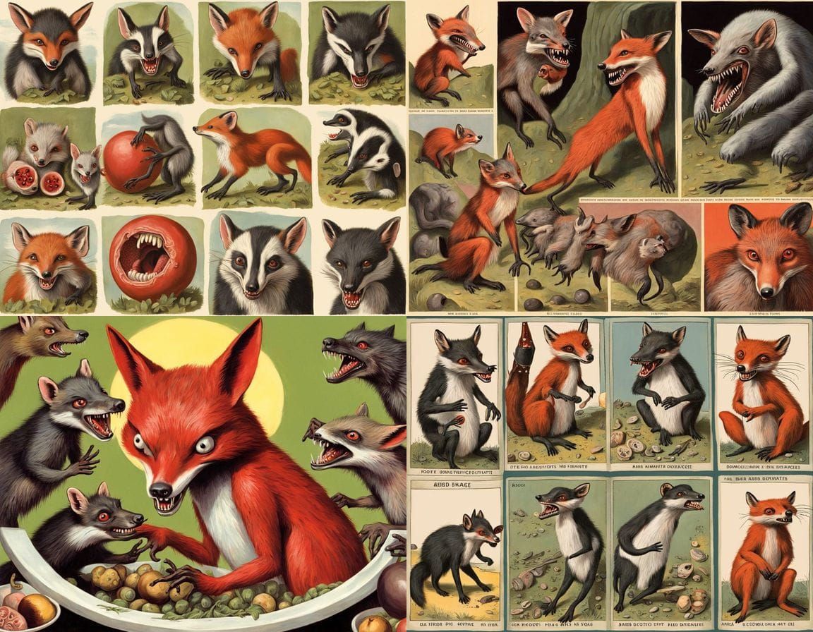 Horrific Alien Homunculus in Disturbing Ladybird B... - AI Art