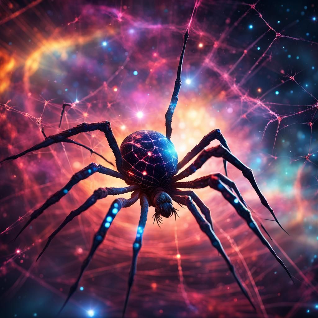 Spider - AI Generated Artwork - NightCafe Creator