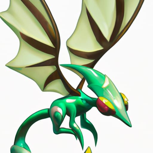 hyperrealistic Flygon - AI Generated Artwork - NightCafe Creator