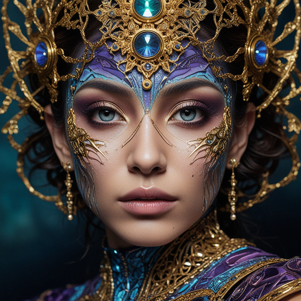 "Eminate to Elevate" - A surreal and fantastical scene of a beautiful ...