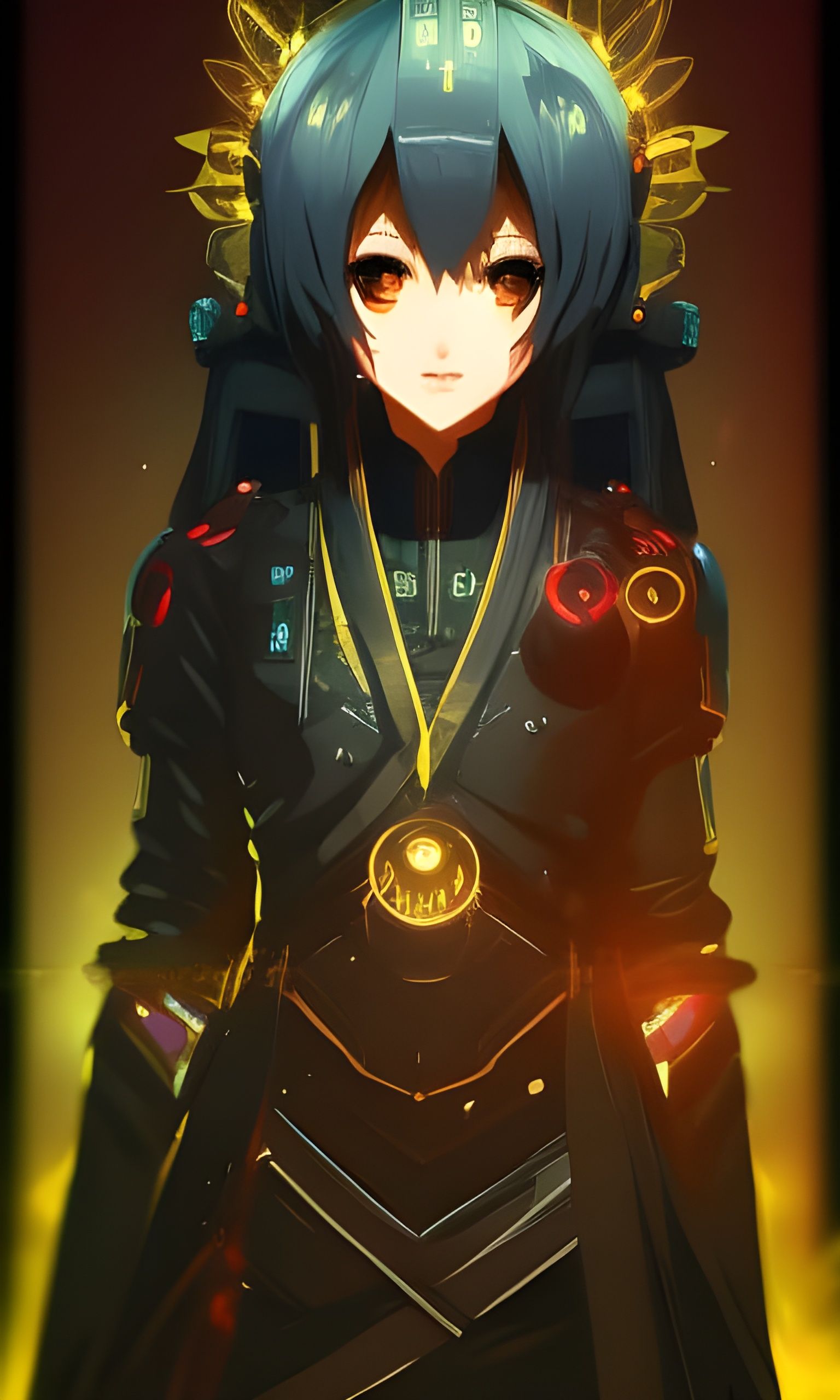 Cyberpunk Mystic - AI Generated Artwork - NightCafe Creator