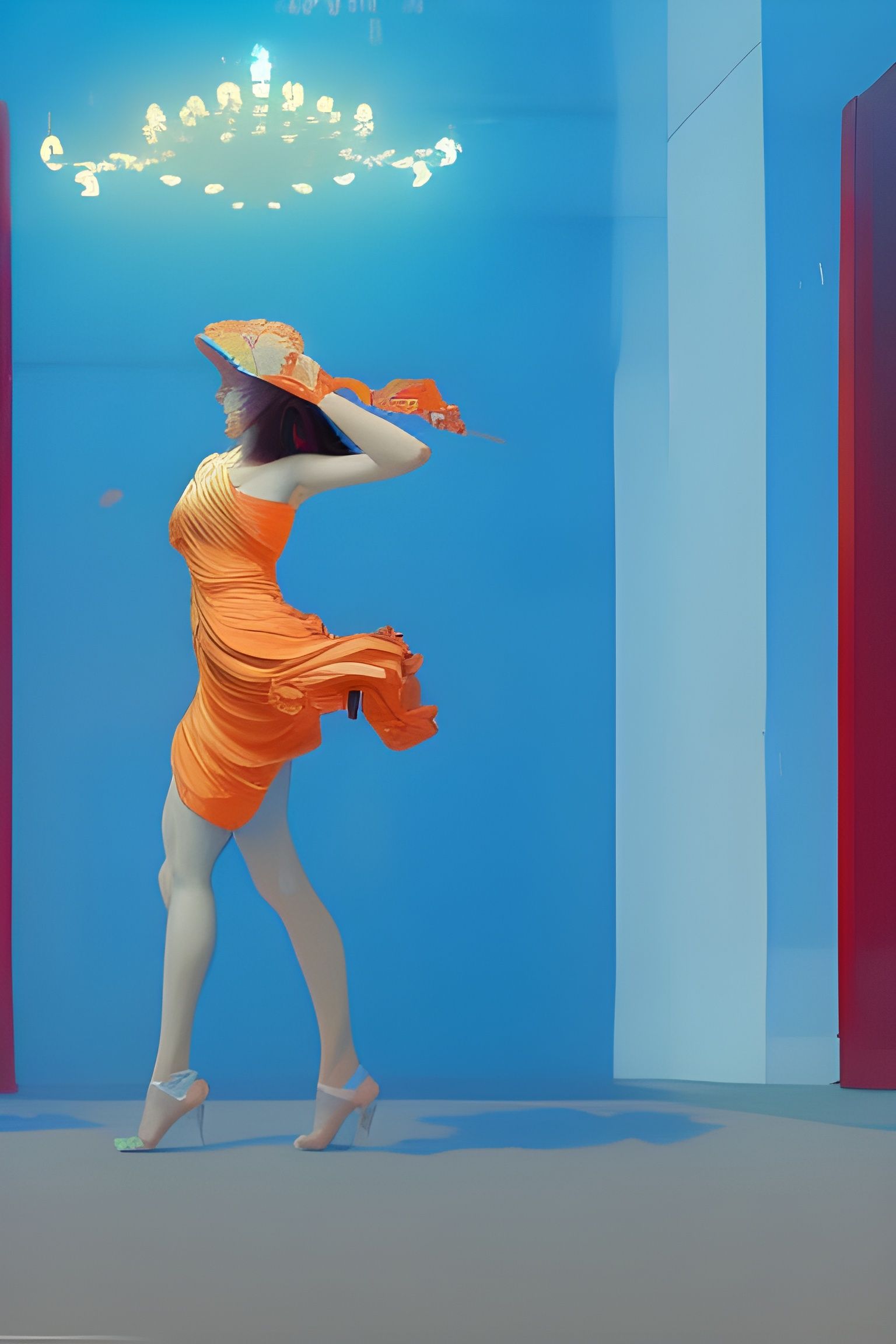 The Strut - AI Generated Artwork - NightCafe Creator