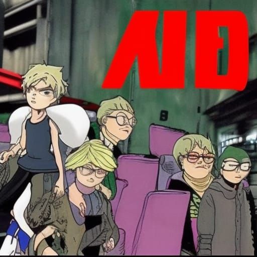 Akira Meme Squad - AI Generated Artwork - NightCafe Creator