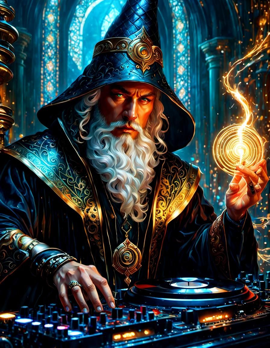Party Wizard - AI Generated Artwork - NightCafe Creator