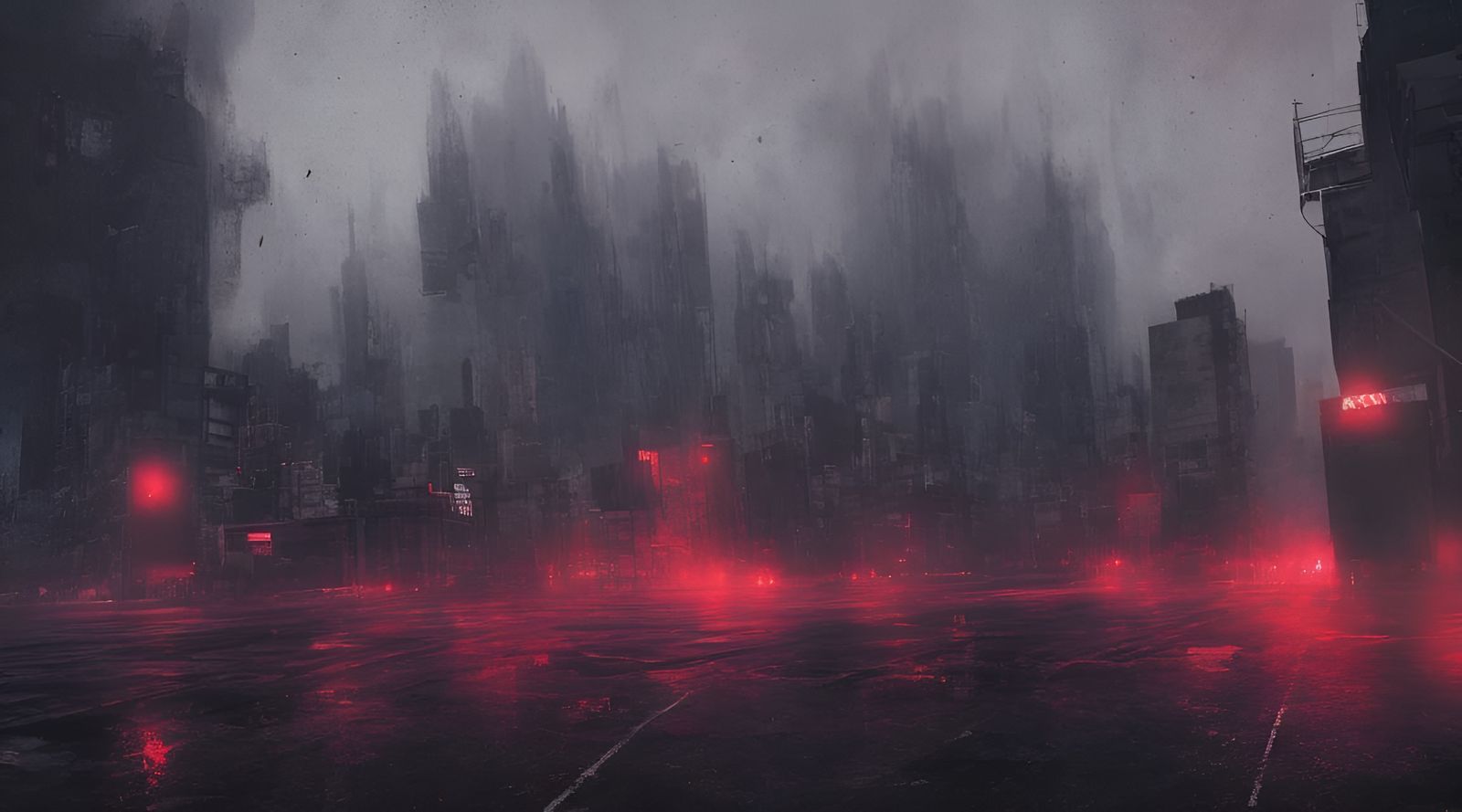 Acid rain - AI Generated Artwork - NightCafe Creator