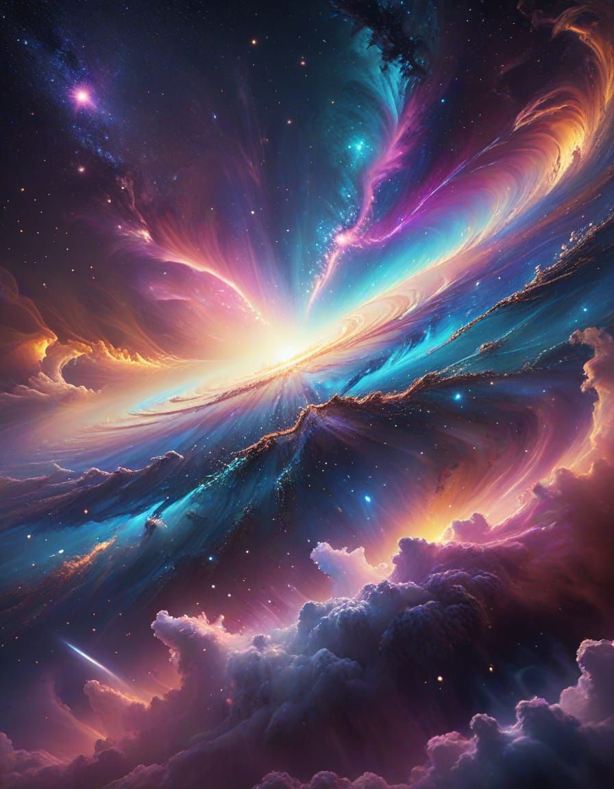 "An Ocean of Love and a Forest of Gratitude" beautiful cosmic galactic ...