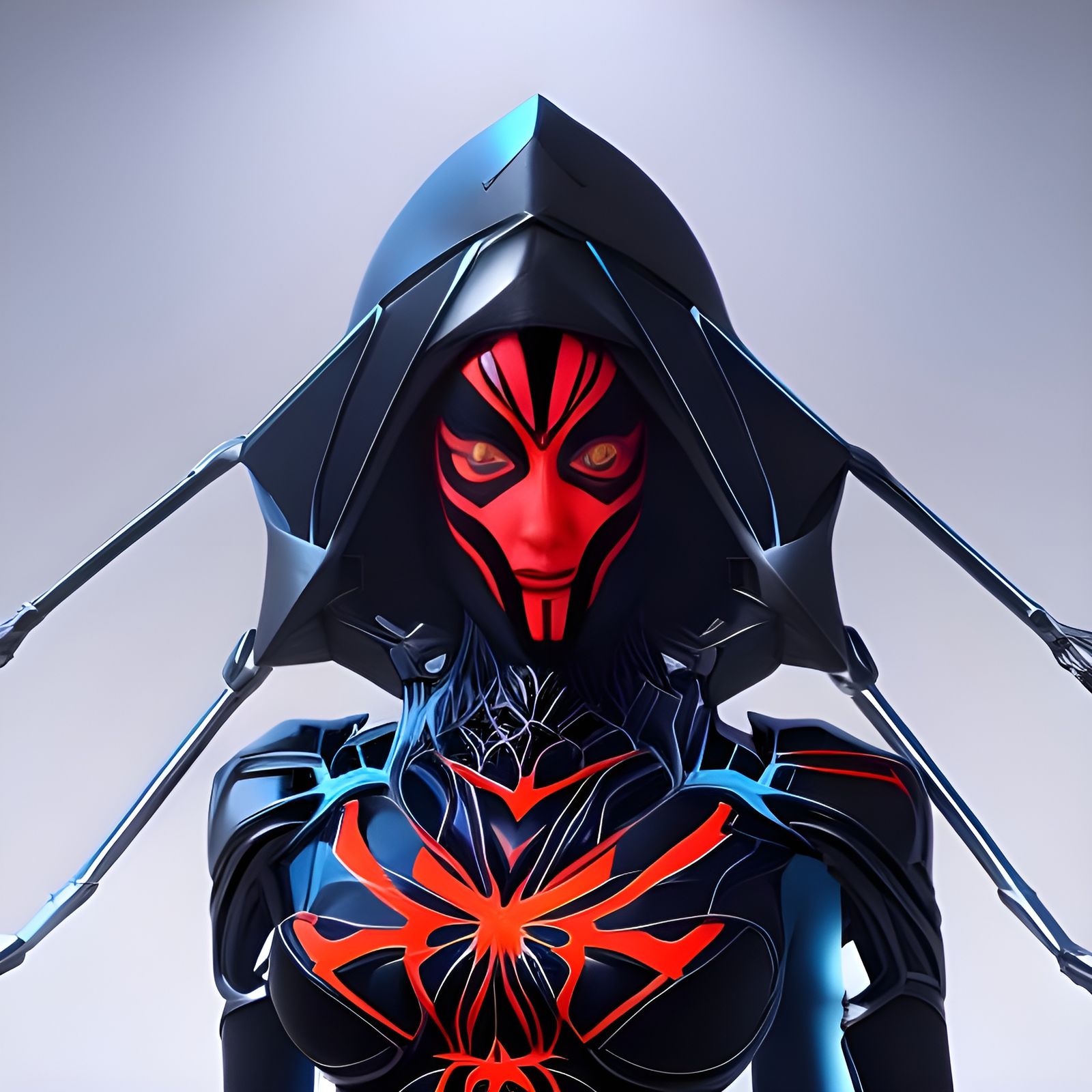 Arachnia the Webweaver - AI Generated Artwork - NightCafe Creator