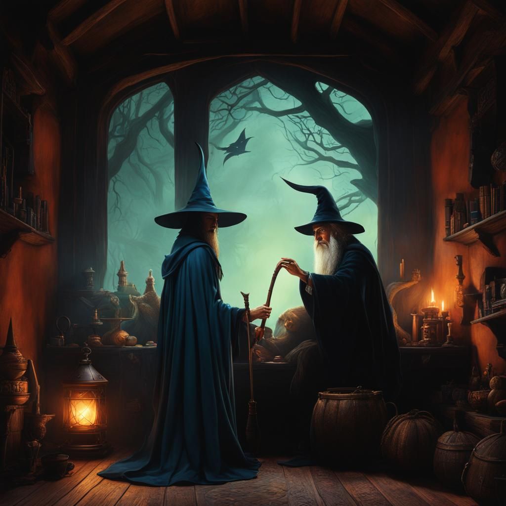 "Spells of the wizards don't help with this problem. So i came to seek ...