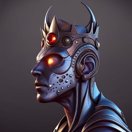 RoboKing - AI Generated Artwork - NightCafe Creator