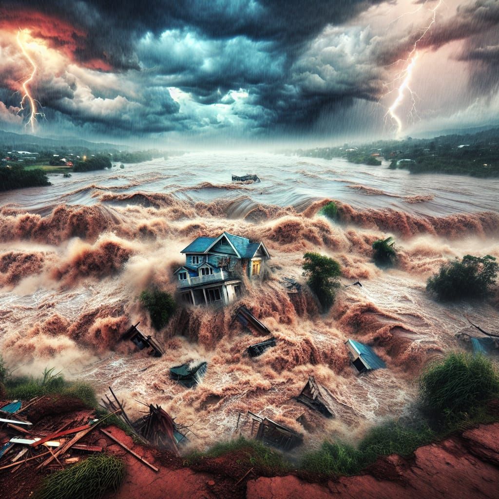 The Flood - AI Generated Artwork - NightCafe Creator