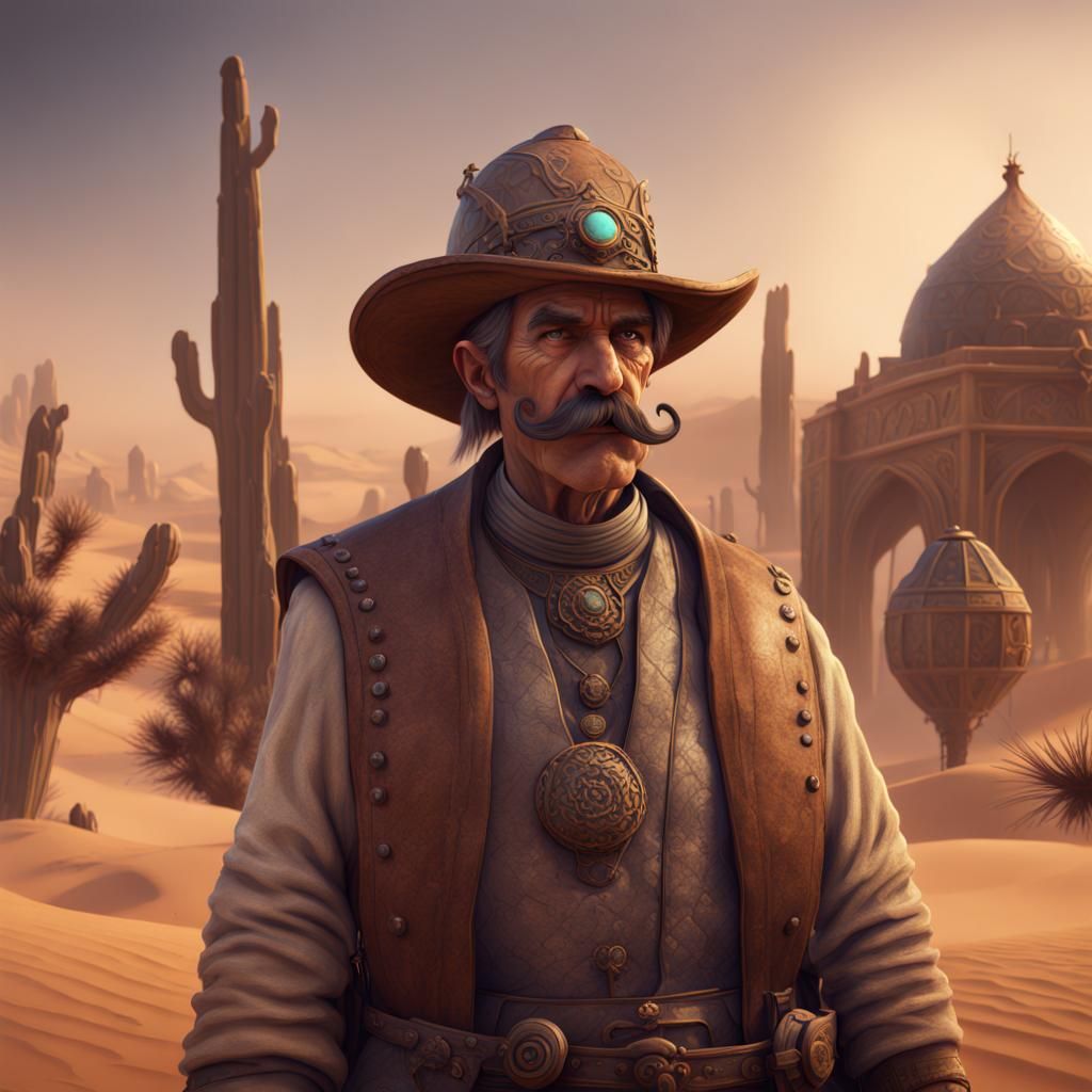 Desert Trader - AI Generated Artwork - NightCafe Creator