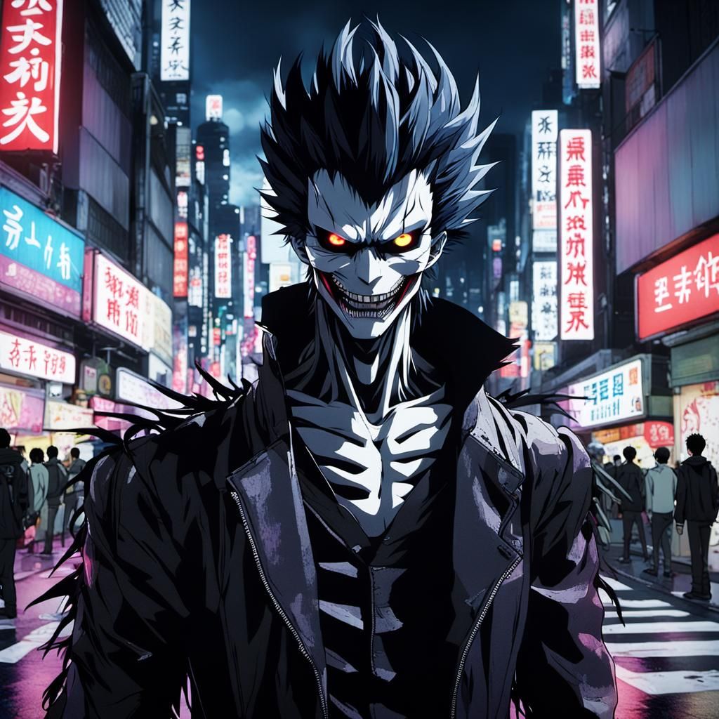 Ryuk from Death Note - AI Generated Artwork - NightCafe Creator