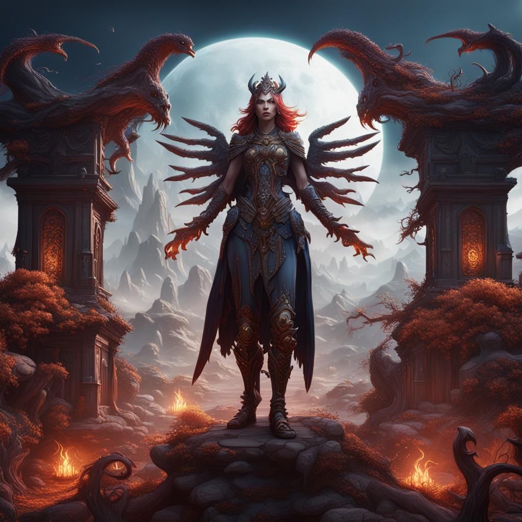 Lilith - AI Generated Artwork - NightCafe Creator