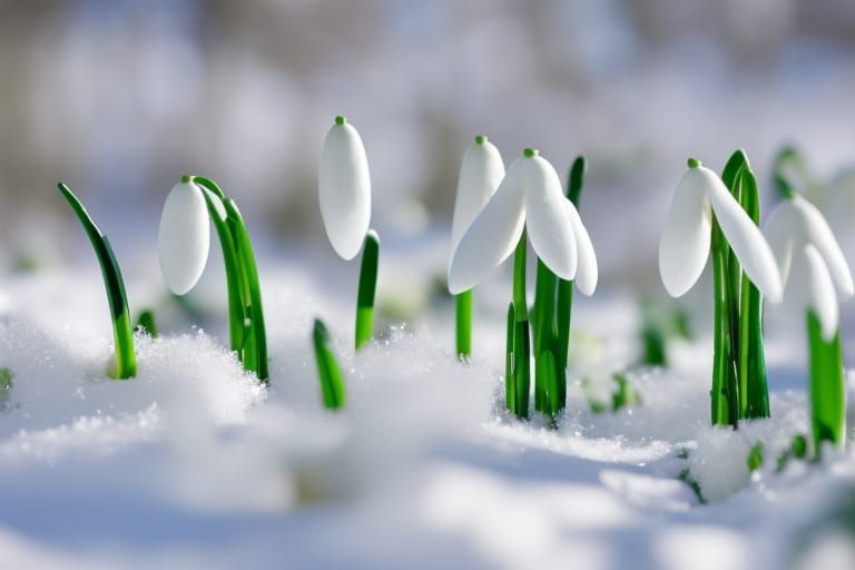 Harbingers of Spring - AI Generated Artwork - NightCafe Creator