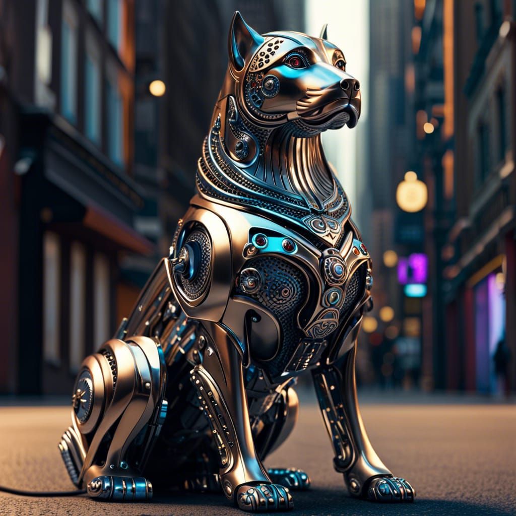 robo watchdog - AI Generated Artwork - NightCafe Creator