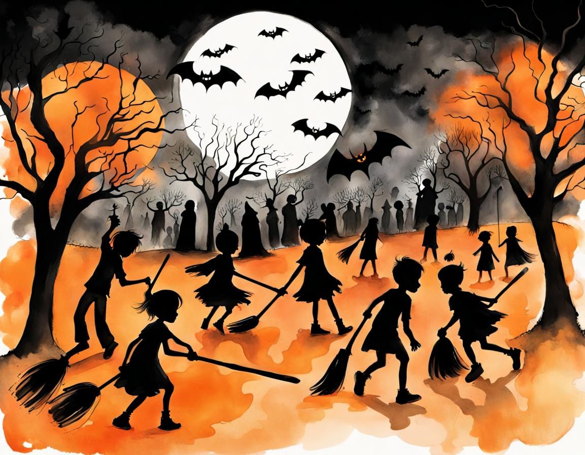 Halloween - AI Generated Artwork - NightCafe Creator