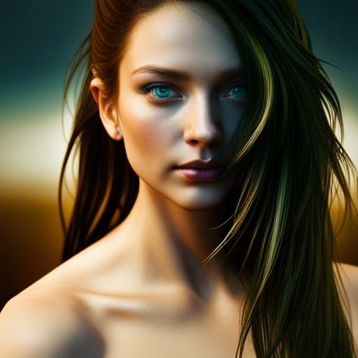 Almost Smiling - AI Generated Artwork - NightCafe Creator