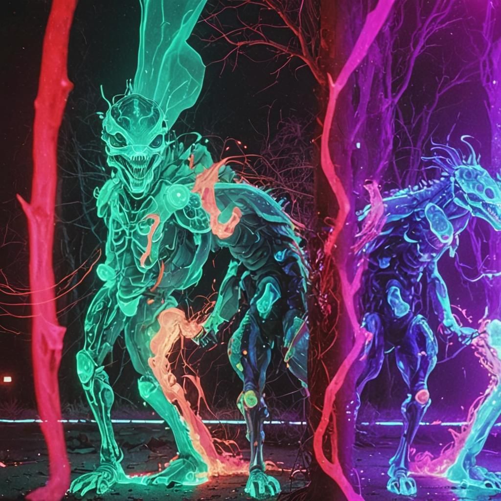 Creatures Glitching As They Enter Our Reality II