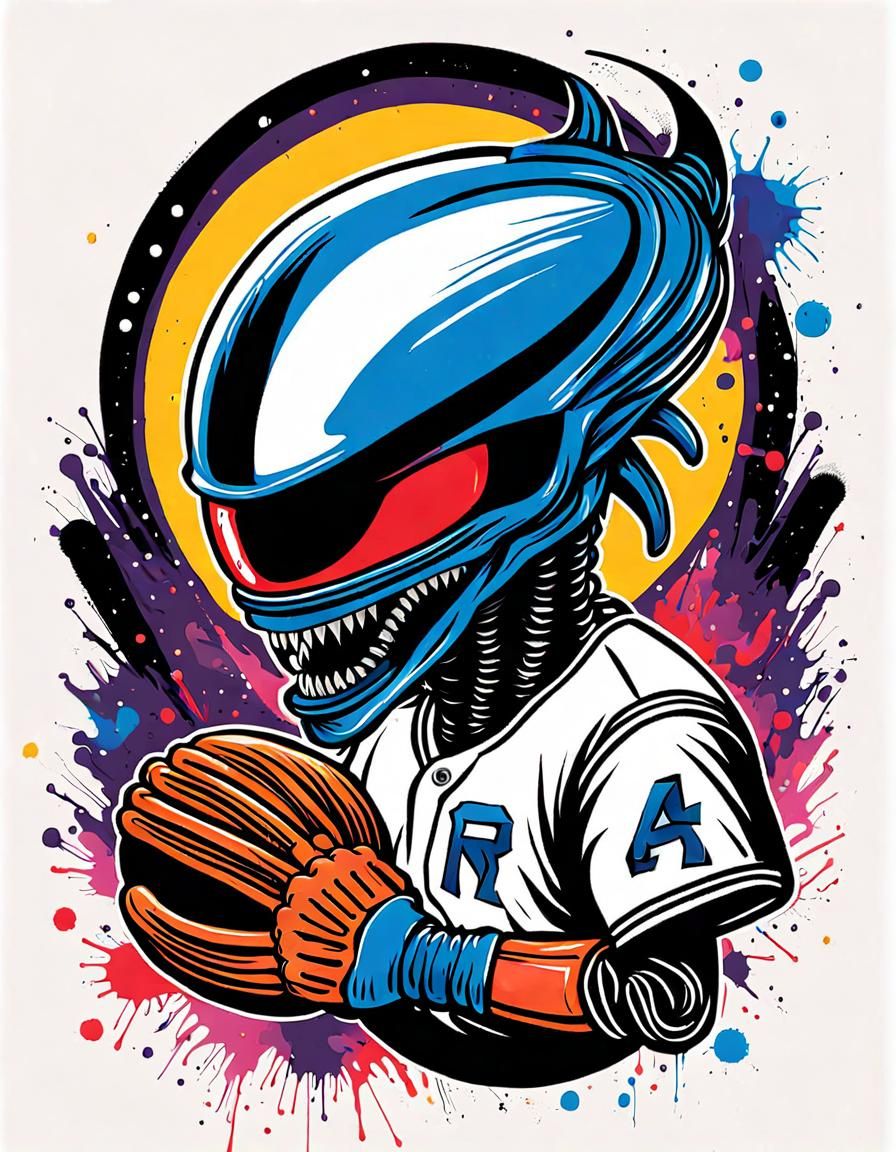 Alien Pitcher - AI Generated Artwork - NightCafe Creator