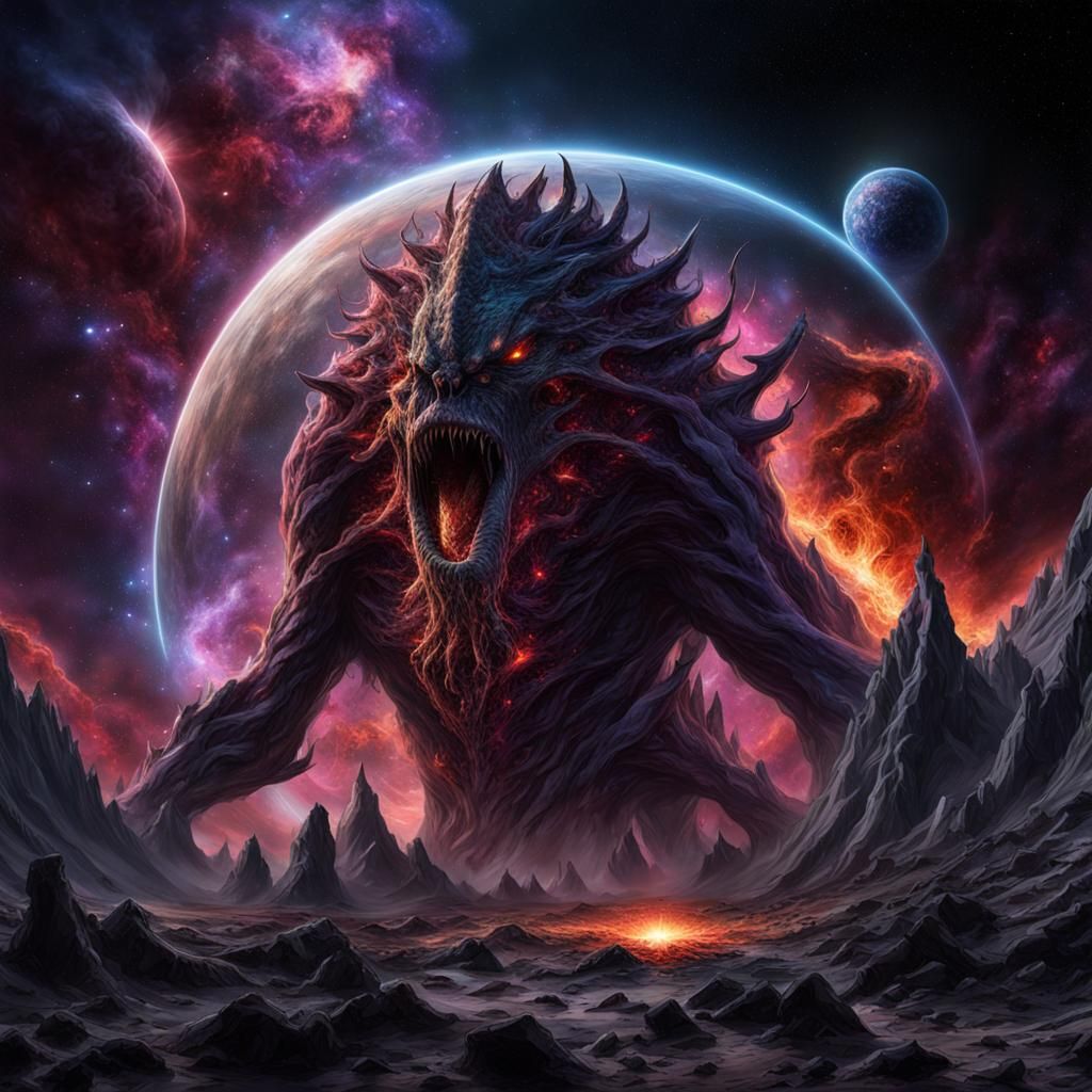 Galactic Entity - AI Generated Artwork - NightCafe Creator