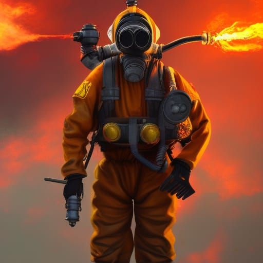 The Pyro - AI Generated Artwork - NightCafe Creator