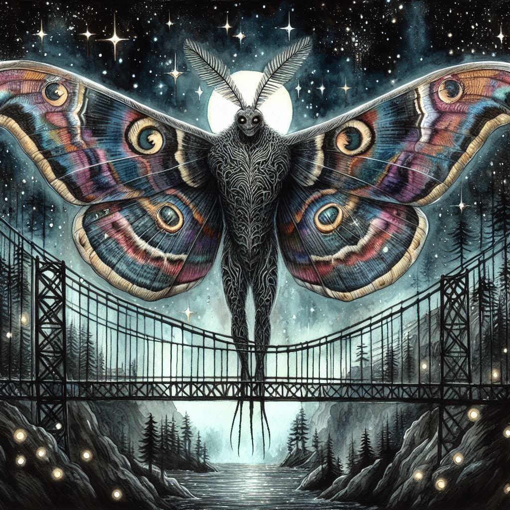 MothMan of Point Pleasant, and Environs - AI Generated Artwork ...