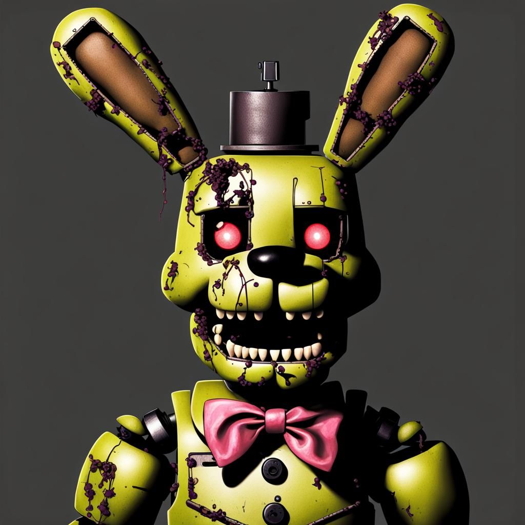 springtrap animatronic - AI Generated Artwork - NightCafe Creator