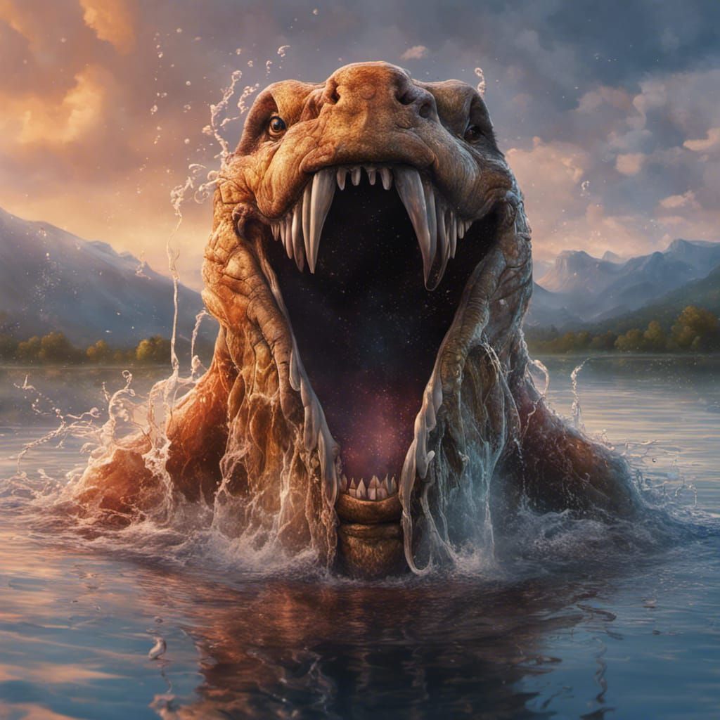 water creature - AI Generated Artwork - NightCafe Creator
