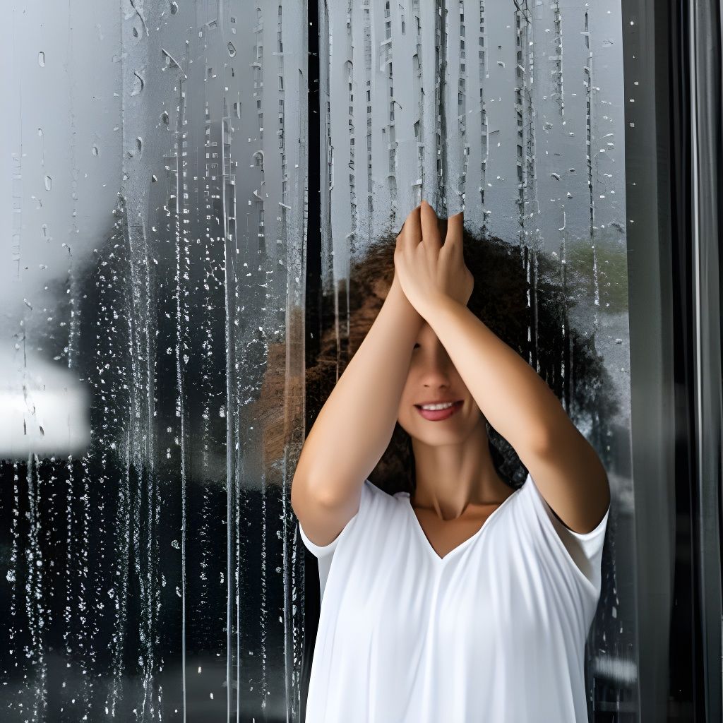 Magic Rain Girl - AI Generated Artwork - NightCafe Creator