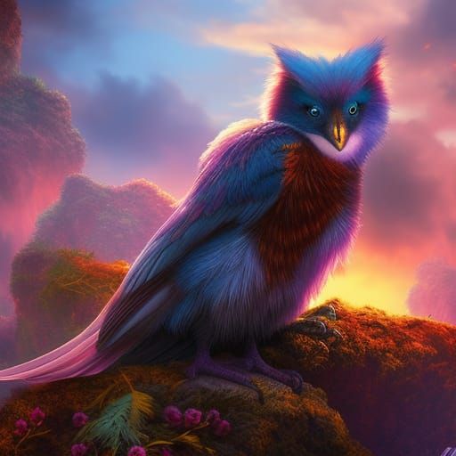 Bird mythology Furry anthro fluffy furry humanoid human hybrid cute ...