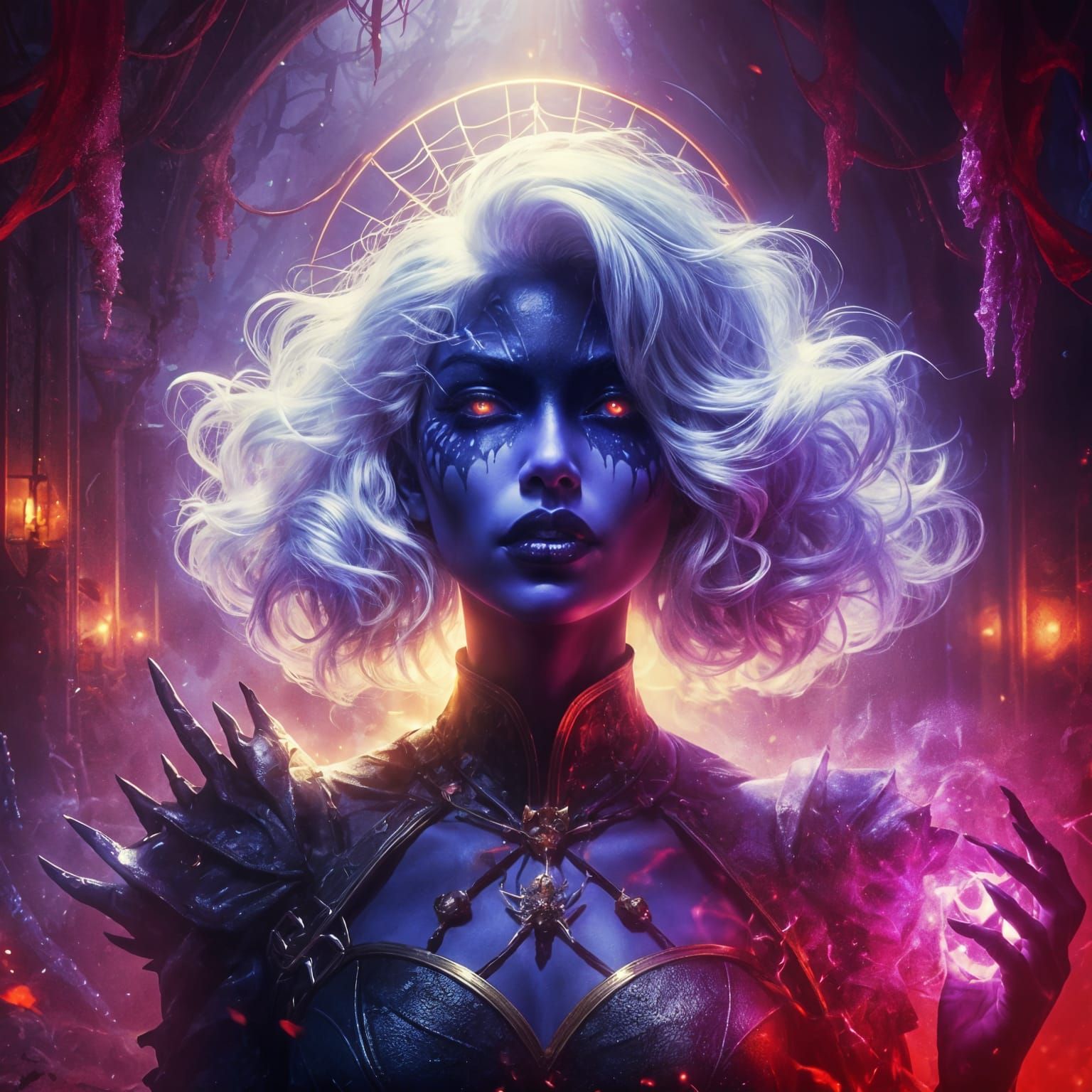 Neon Frog - AI Generated Artwork - NightCafe Creator