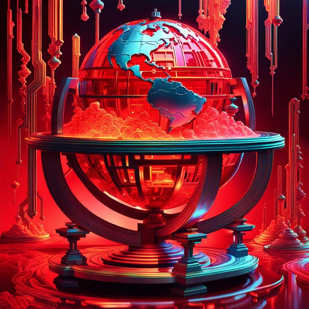 Red World - AI Generated Artwork - NightCafe Creator