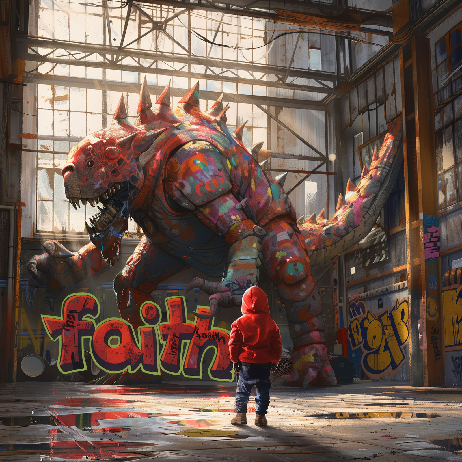 Faith Monster 10 - AI Generated Artwork - NightCafe Creator