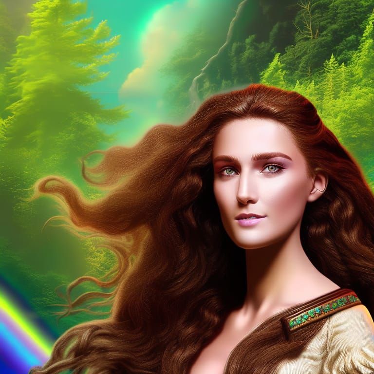 Woodland goodess - AI Generated Artwork - NightCafe Creator