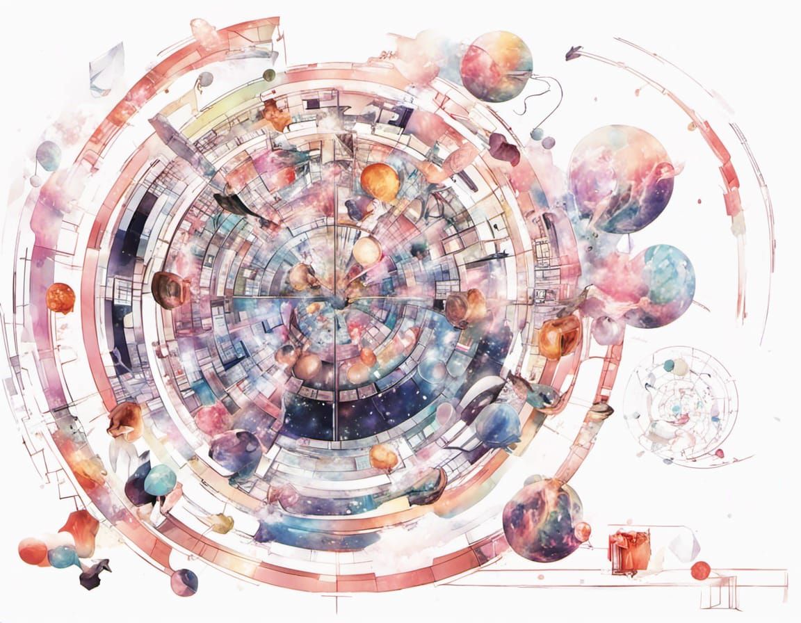 Eleven Dimensions - AI Generated Artwork - NightCafe Creator