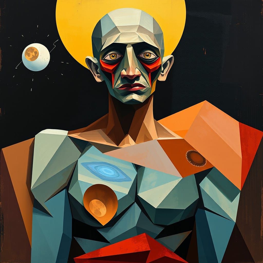 Dreamscapes in Cubist Splendor - AI Art