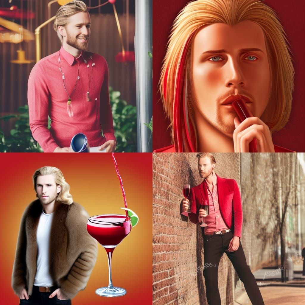 man in rad - AI Generated Artwork - NightCafe Creator