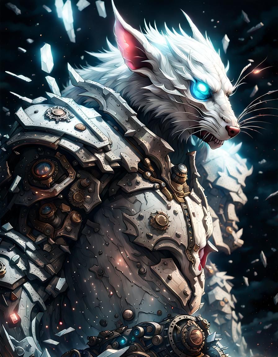 White Wererat - AI Generated Artwork - NightCafe Creator